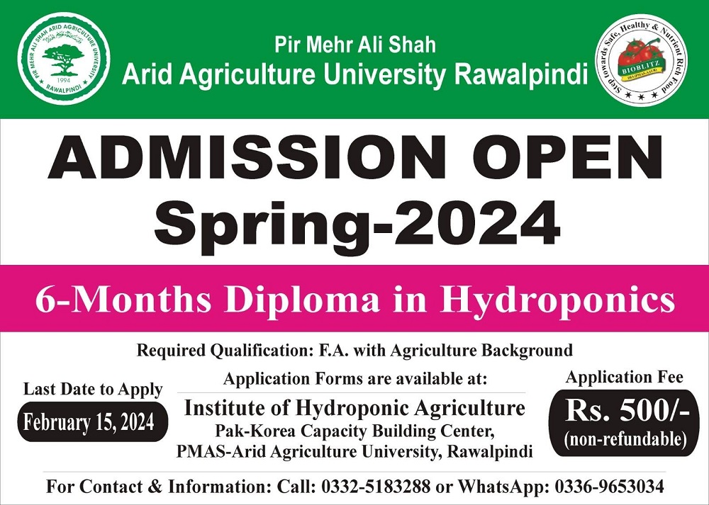 PMAS-Arid Agriculture University Rawalpindi